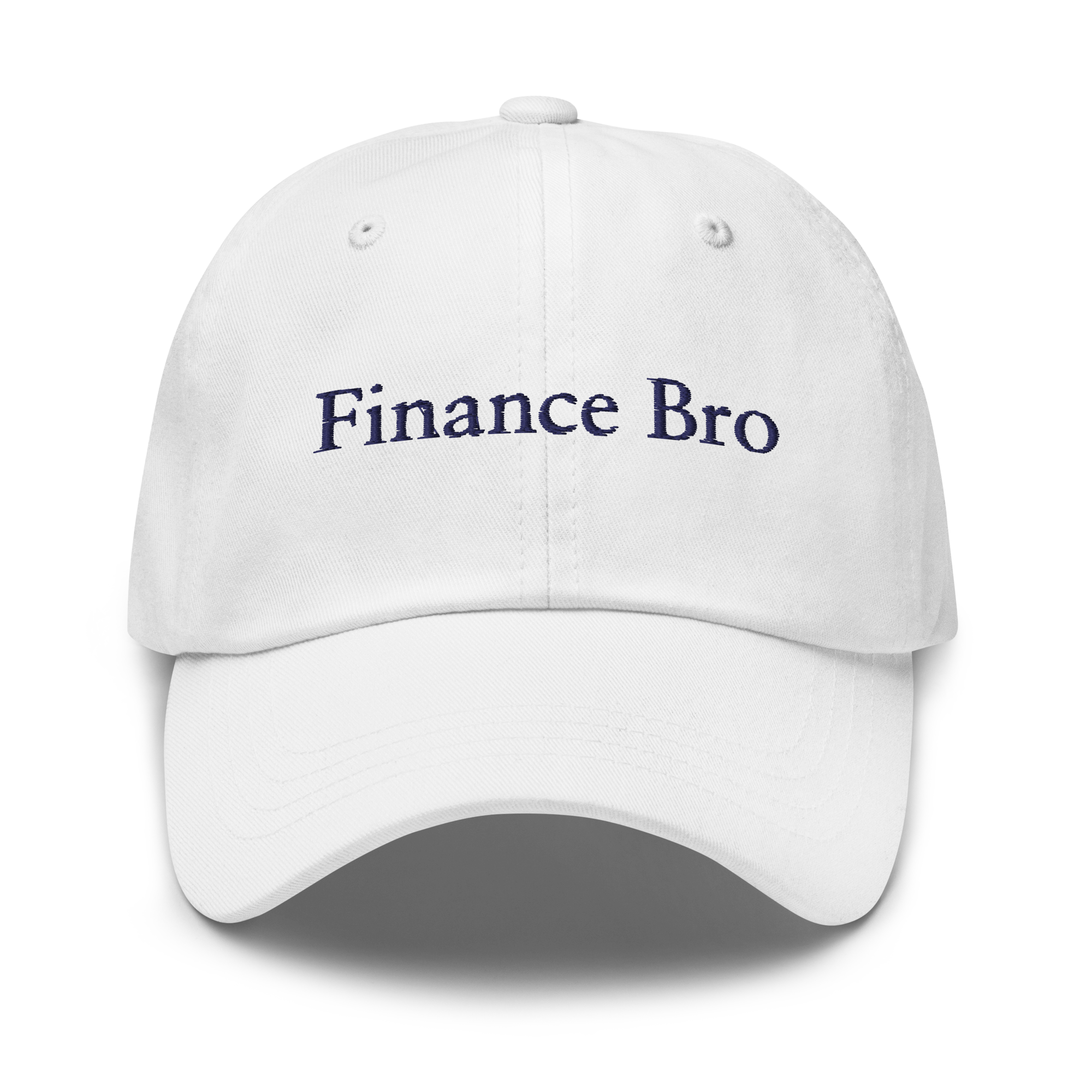 Finance Bro Dad Hat – Litquidity Merch Store